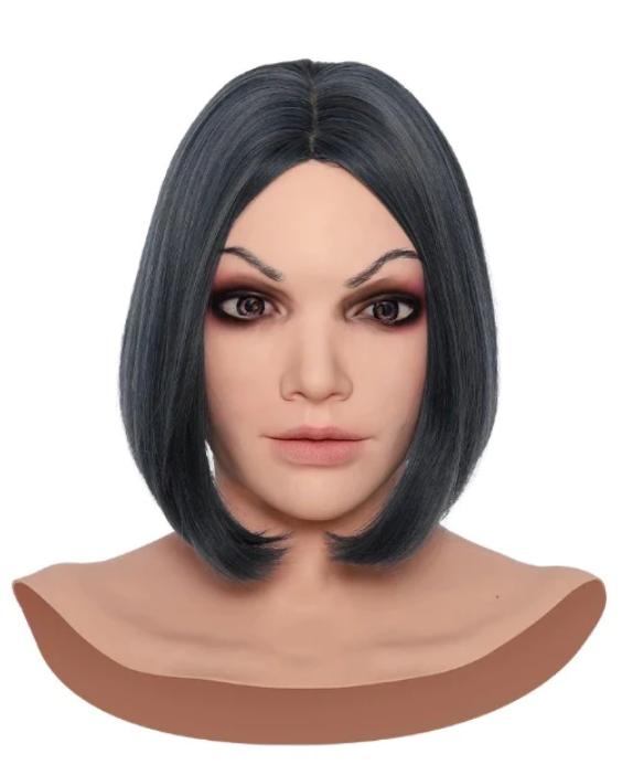 Máscara Realista Humana Silicone – H2L COSPLAY