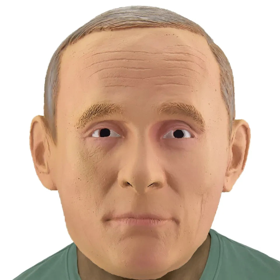 MÁSCARA VLADIMIR PUTIN - PRESIDENTE RÚSSIA – H2L COSPLAY