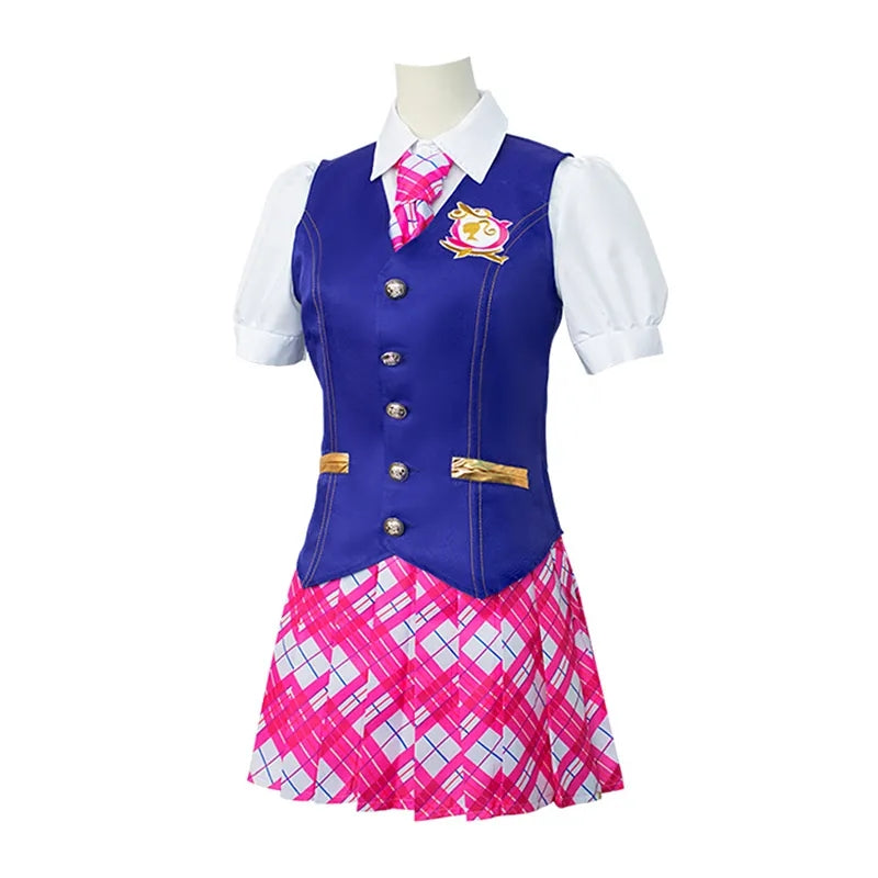 FANTASIA ADULTO BARBIE ESCOLA DE PRINCESAS COSPLAY – H2L COSPLAY