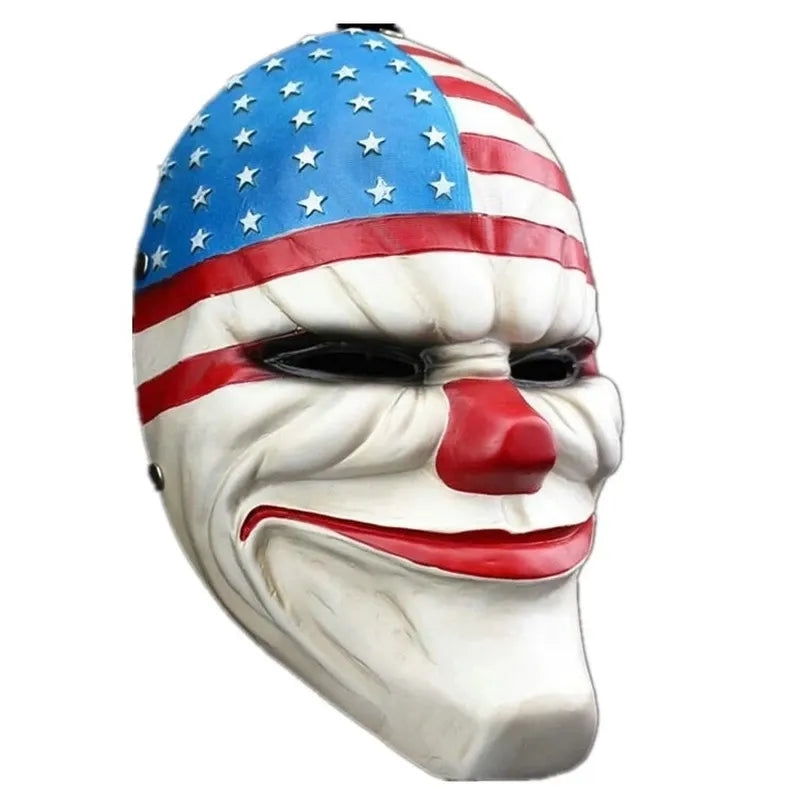 MÁSCARA PROFISSIONAL DALLAS PAYDAY RESINA – H2L COSPLAY