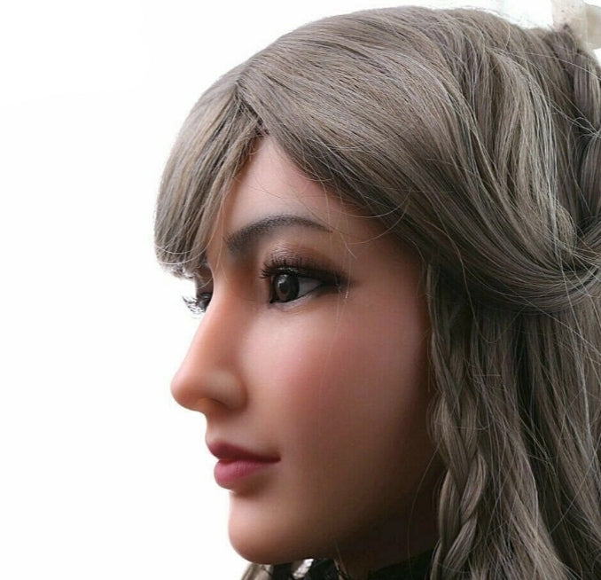MÁSCARA REALISTA FEMININA 100% SILICONE - H2L Cosplay – H2L COSPLAY