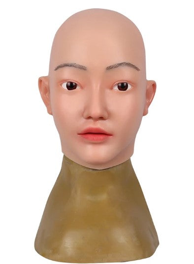 MÁSCARA REALISTA FEMININA 100% EM SILICONE - H2L Cosplay – H2L COSPLAY