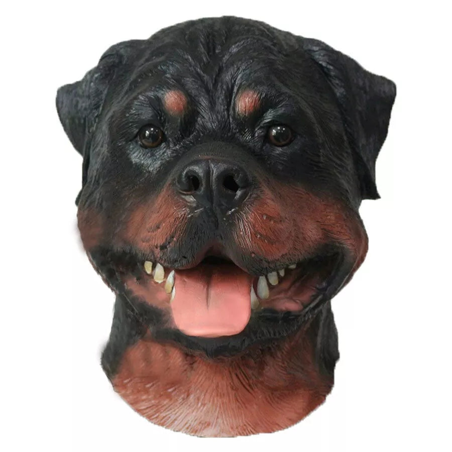 MÁSCARA ROTTWEILER CÃO – H2L COSPLAY
